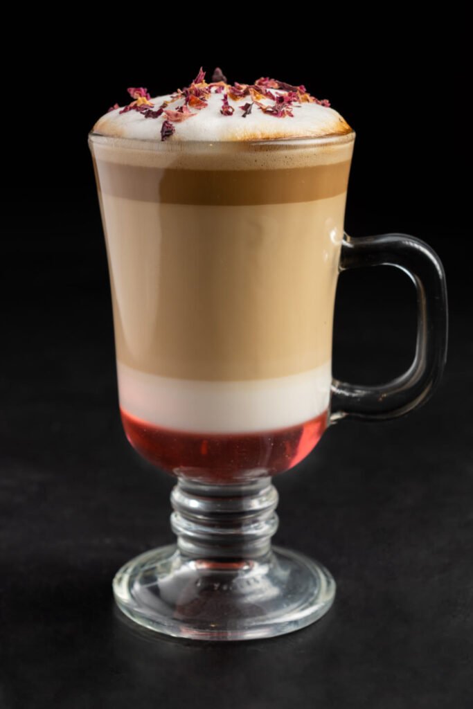 Hot Rose Latte - Chocoholics